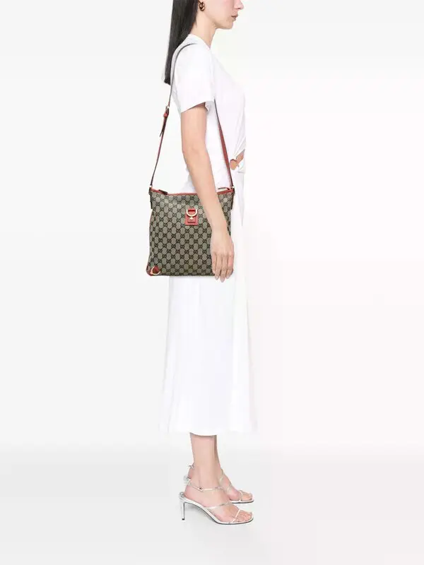 Gucci 2000-2015 Gg Canvas Abbey D Ring Crossbody Bag - Neutrals
