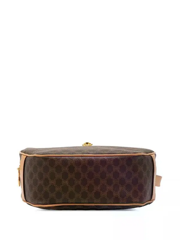 Celine Macadam Coated Canvas Crossbody Bag