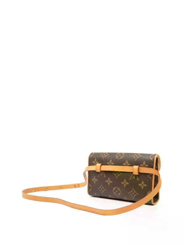 LOUIS VUITTON 2003 Monogram Florentine Belt Bag - Brown