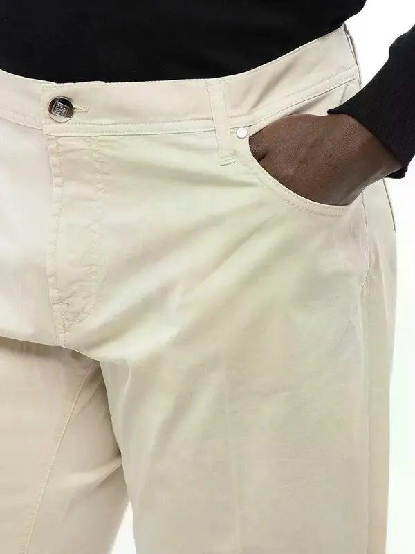Corneliani Lazise Five-pocket Cotton Trousers