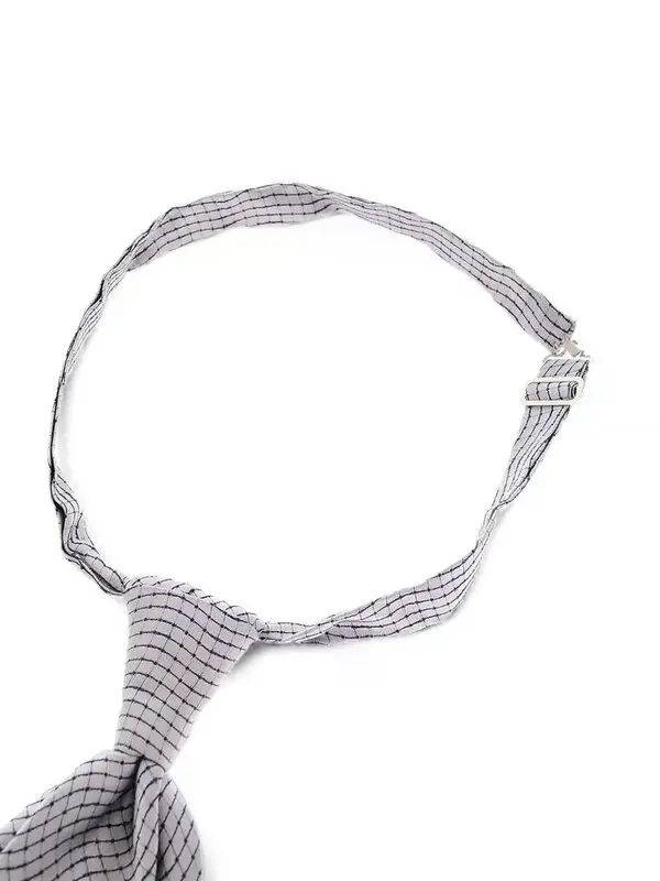 Corneliani Geometric Print Adjustable Neck Tie