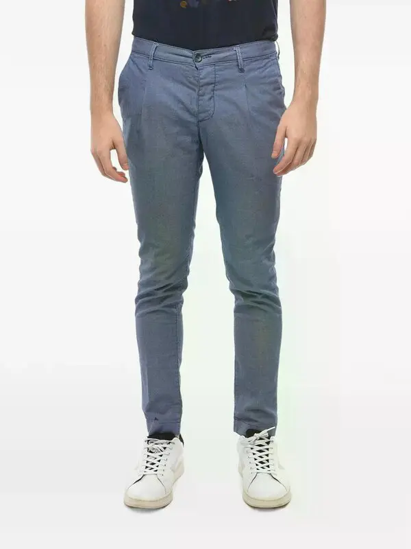 CRUNA Belt-loop Trousers - Blue
