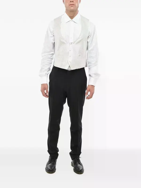 Corneliani Embroidered Waistcoat