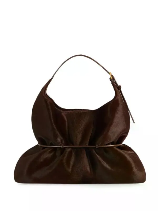 Balmain Sphynx Medium Bag In Pony-effect Leather