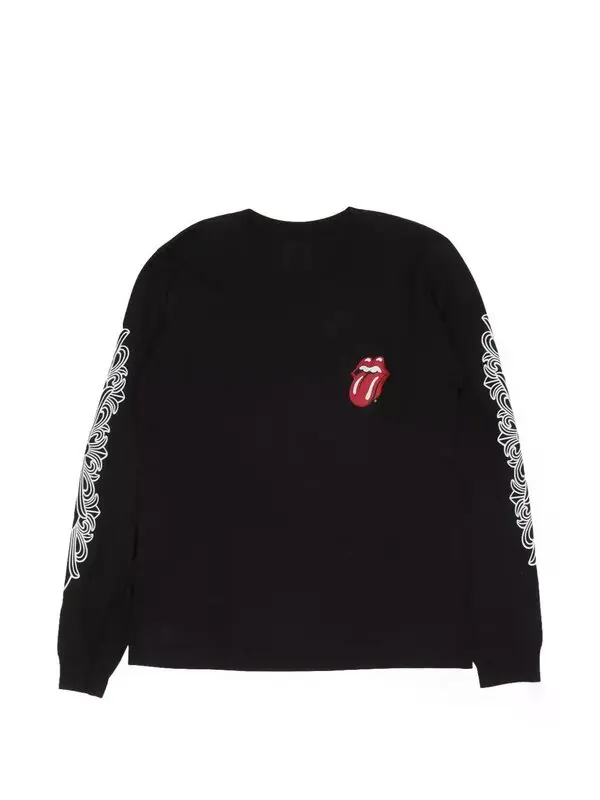 Chrome Hearts Rolling Stones Horseshoe Sweatshirt - Black