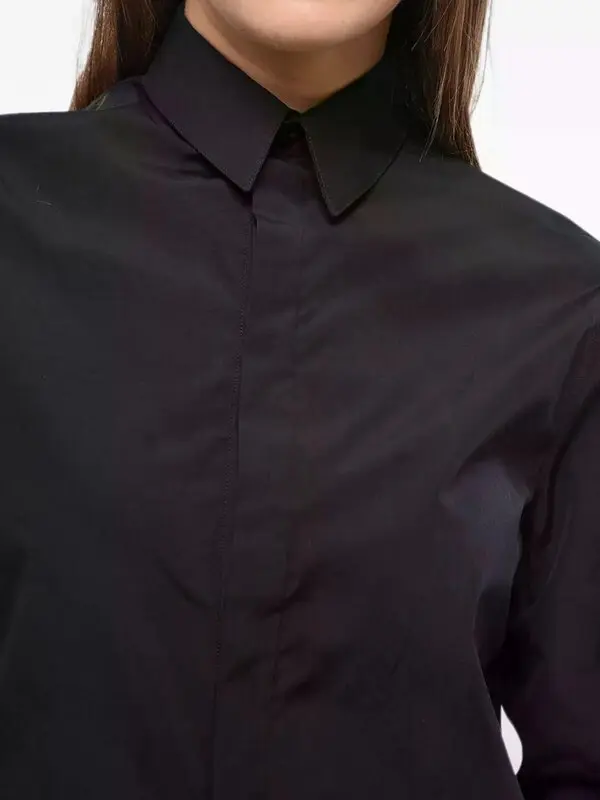 Wardrobe.NYC Classic Collar Long Sleeve Shirt