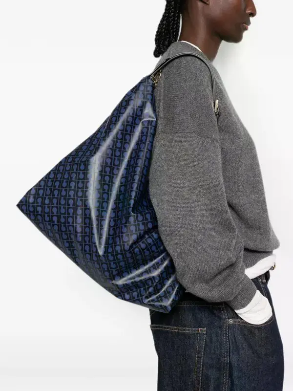 GHERARDINI Monogram Print Tote Bag