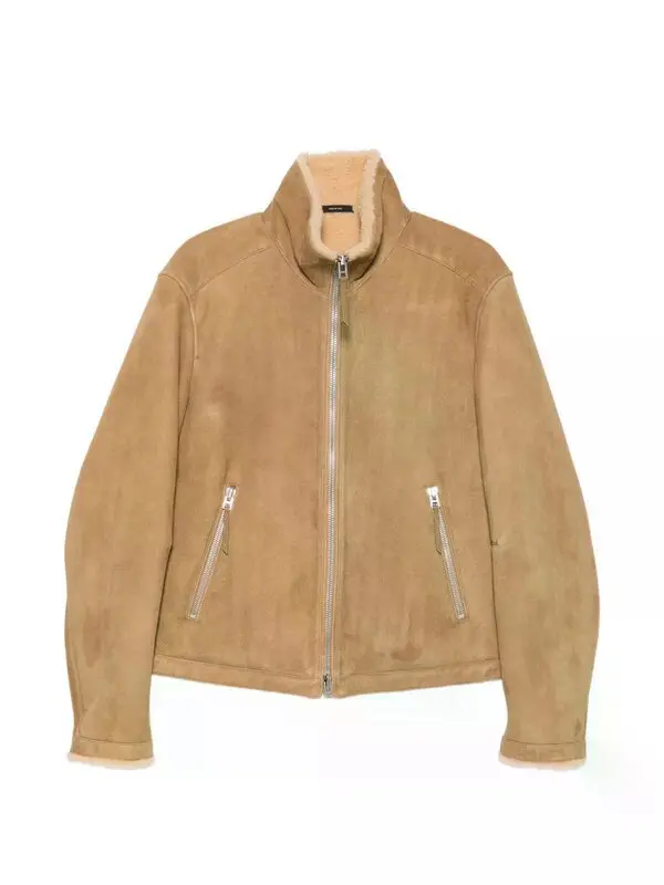 TOM FORD Zip-pocket Jacket - Brown