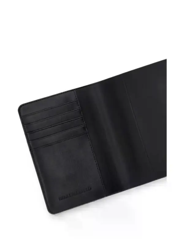 Karl Lagerfeld Logo-plaque Passport Holder