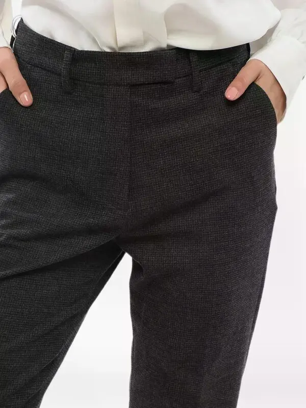 DEPARTMENT 5 Micro-patterned Belt Loops Straight-leg Trousers