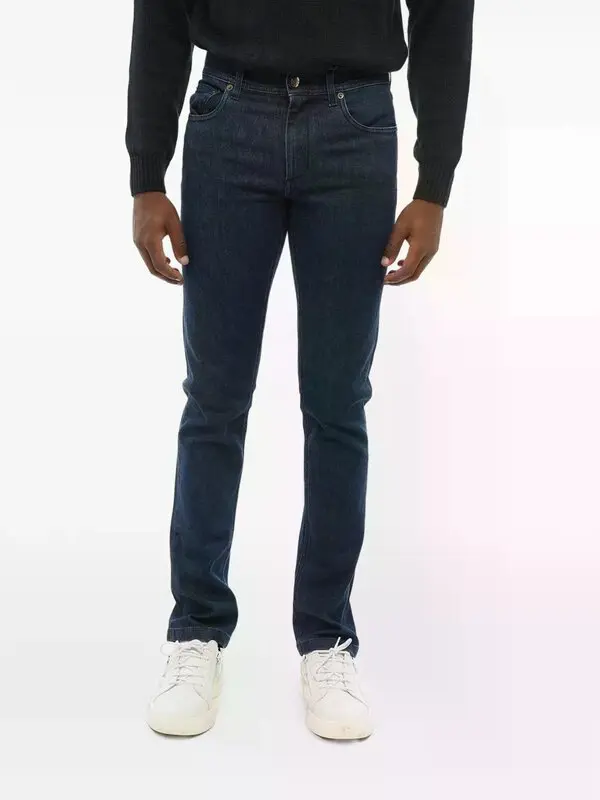 Corneliani Logo-patch Jeans