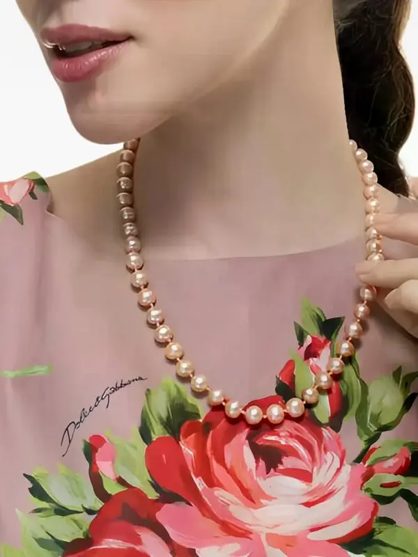 Coomi Affinity Knotted Pearl Necklace With Diamonds In 18k Yellow