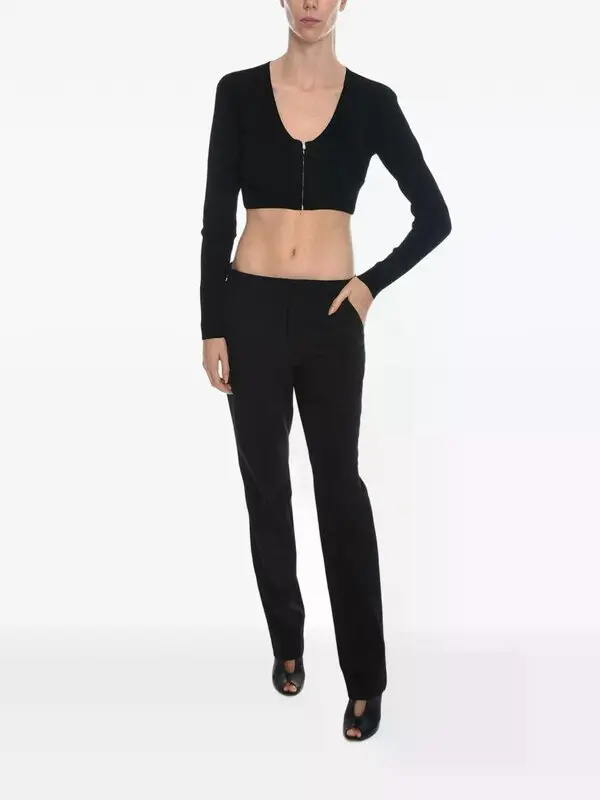 HERSKIND Vanessa Hong Cropped Cardigan - Black