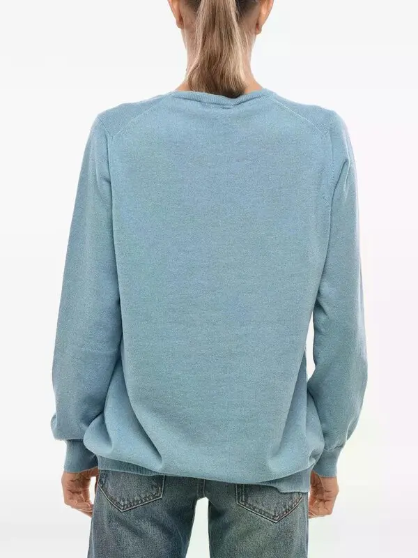 Malo Crew Neck Long Sleeve Sweater