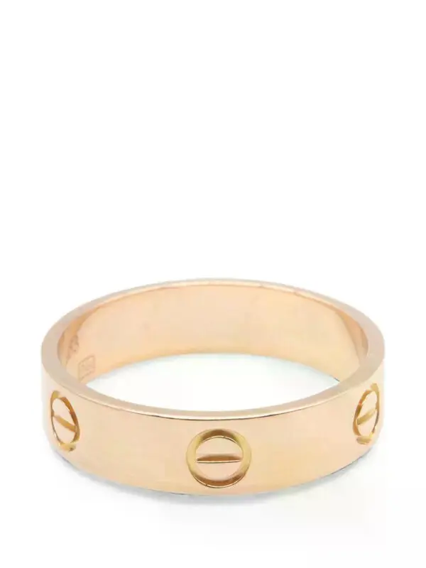 Cartier 18k Rose Gold Love Ring - Pink