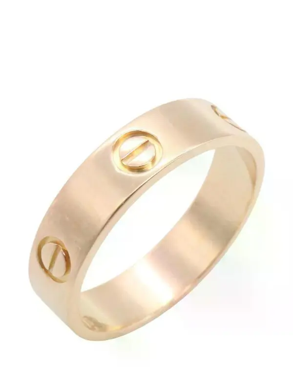 Cartier 18k Rose Gold Love Ring - Pink