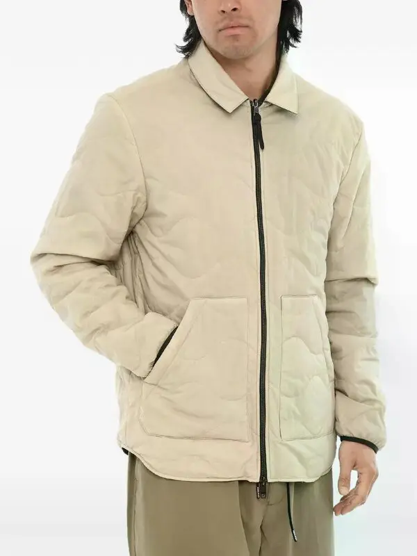 Woolrich Reversible Quilted Jacket - Green