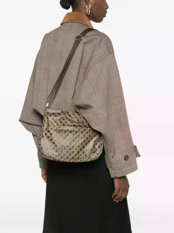GHERARDINI Small Monogram-print Shoulder Bag