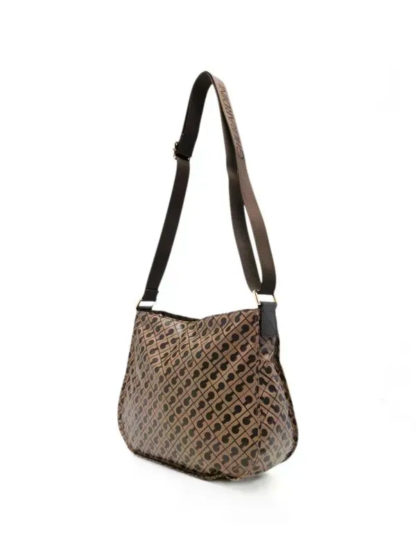 GHERARDINI Small Monogram-print Shoulder Bag