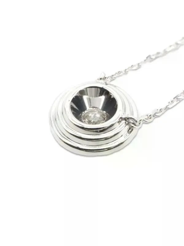 Cartier 2010s D'amour Diamond Necklace In White Gold