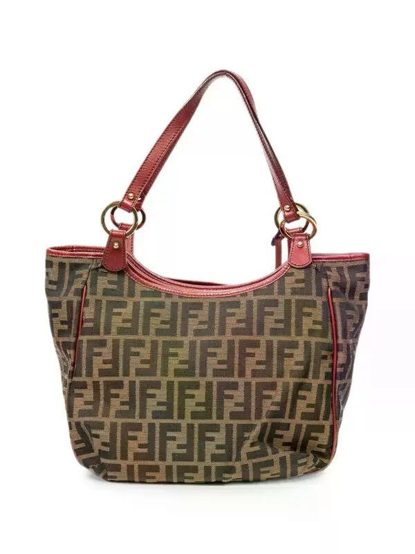 Fendi Small Chef Zucca Tote Bag - Brown
