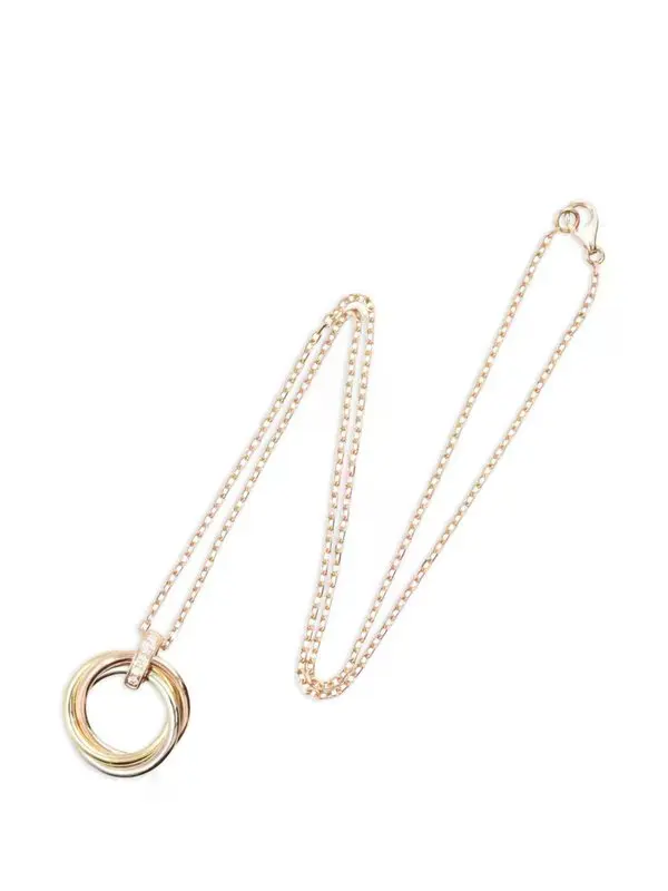 Cartier Trinity Diamond Necklace - Pink