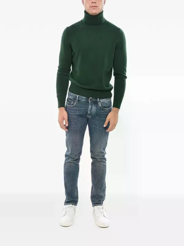 Malo Turtleneck Knit Sweater