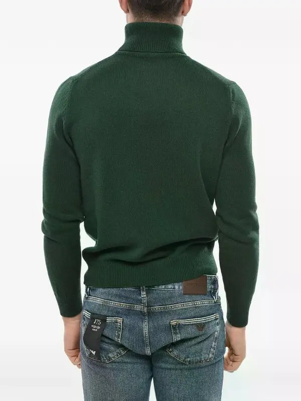 Malo Turtleneck Knit Sweater