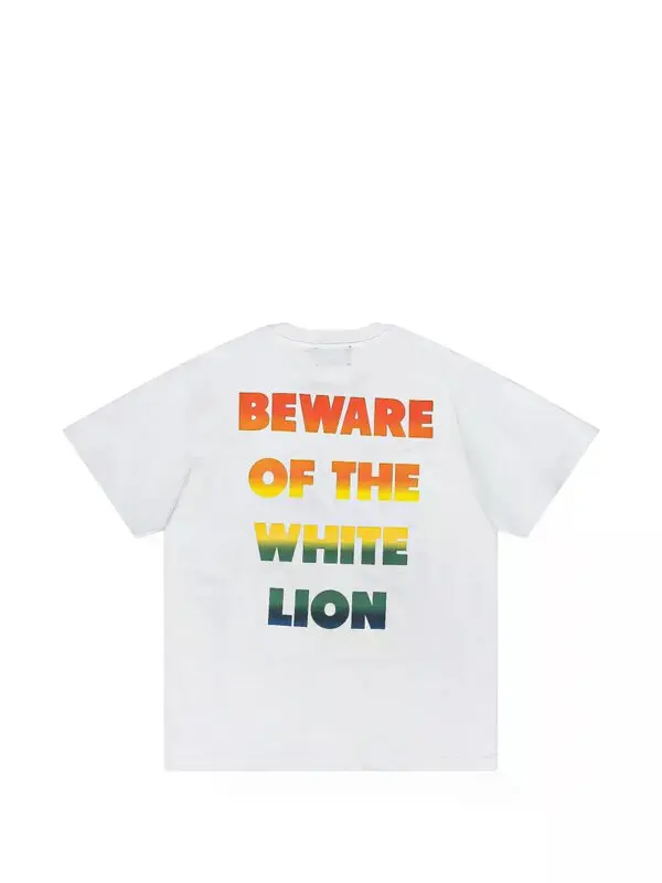 DENIM TEARS Graphic-print T-shirt - White