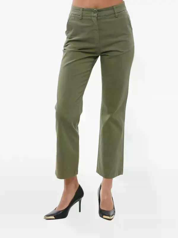 DEPARTMENT 5 Jet Stretch-cotton Trousers - Green