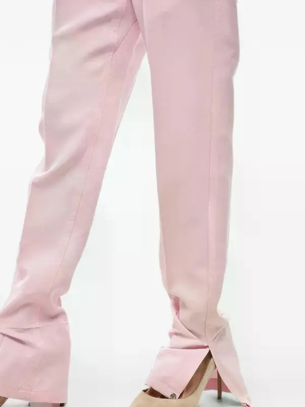 SETCHU Button-hem Tailored Trousers