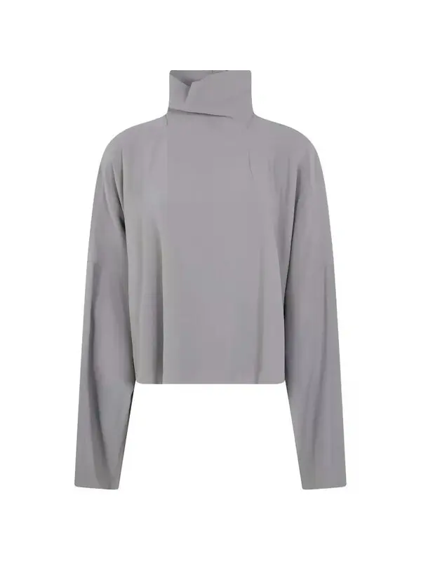 Rick Owens High-neck Long-sleeve Top