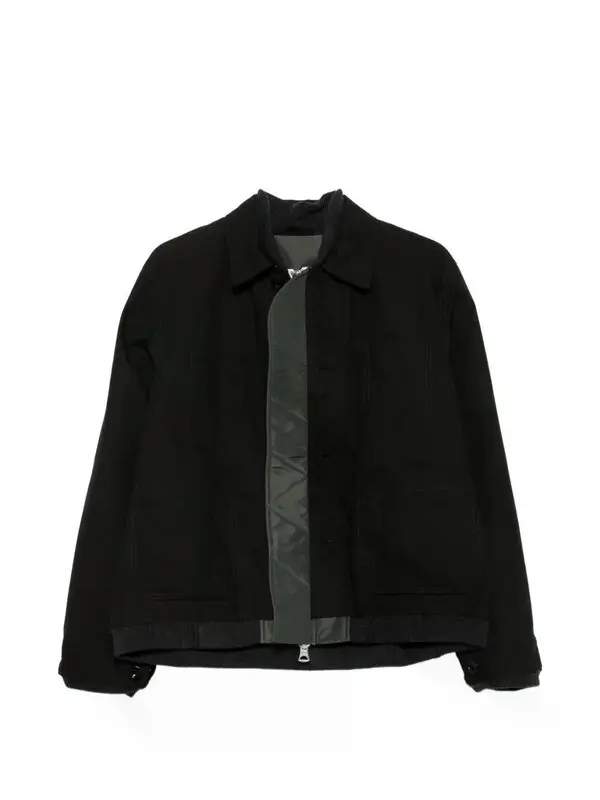 Sacai Reversible Zip-fastening Jacket - Black