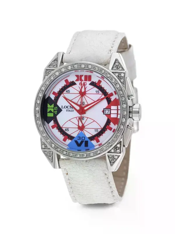 Locman Cavallo Pazzo 38mm Watch - White