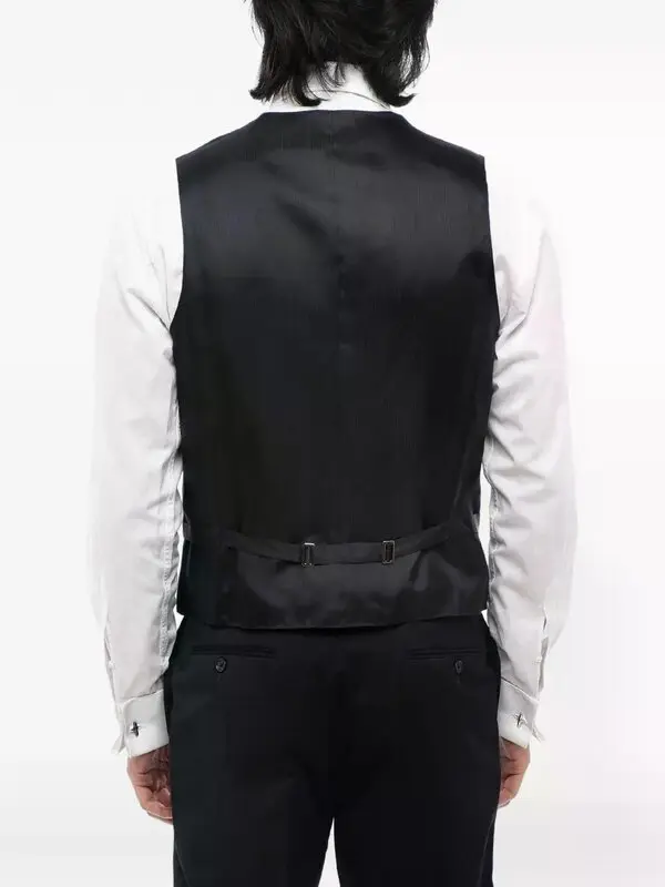 Corneliani Double-breasted Wool Waistcoat