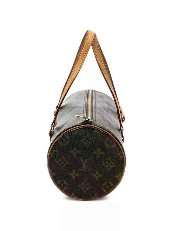 LOUIS VUITTON Monogram Papillon Tote Bag - Brown