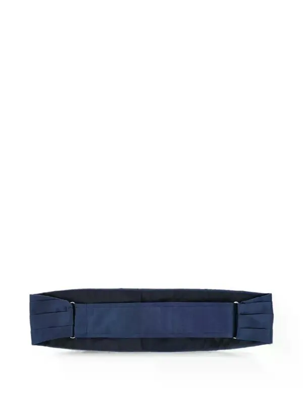 Corneliani Pleated Silk Cummerbund
