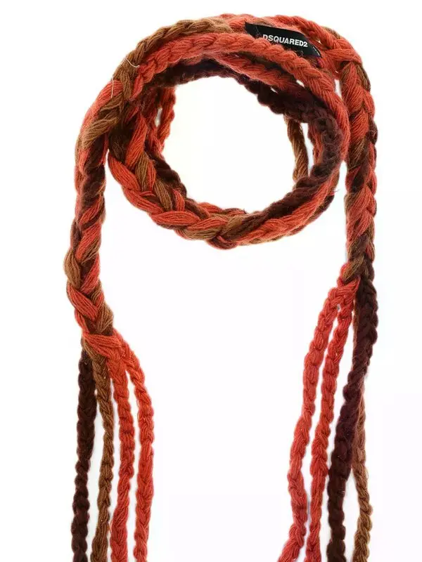 Dsquared2 Braided-design Scarf