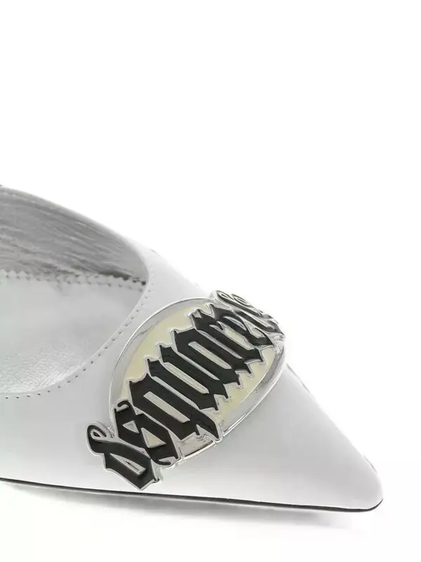 Dsquared2 Logo-plaque Pointed-toe Mules