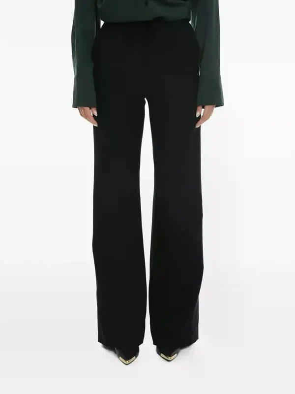 MONOT Concealed-fastening Pocket Trousers - Black