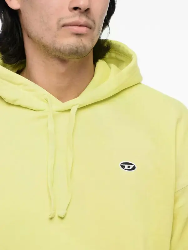 DIESEL® Logo-patch Pouch-pocket Hoodie