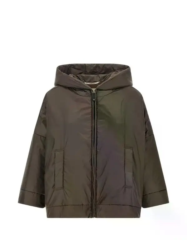 Max Mara Mtcfiore Hooded Jacket - Brown