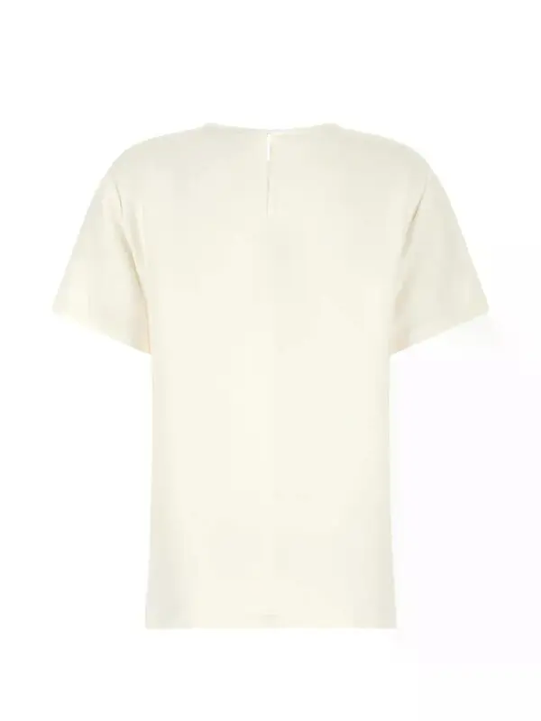 Max Mara Embroidered Silk Blouse