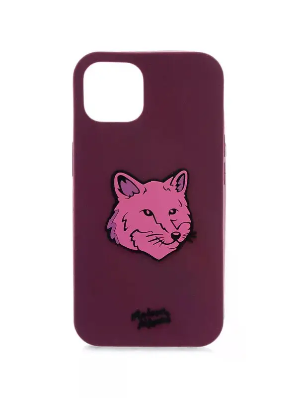 Maison Kitsuné Bold Fox Head Iphone 14 Case - Purple