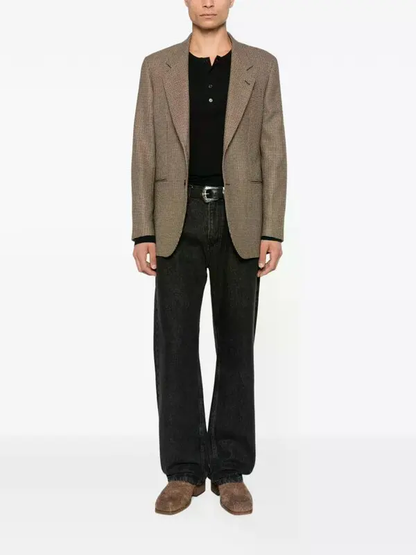 REVERES 1949 Houndstooth-pattern Blazer