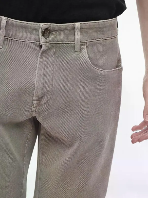 Corneliani Logo-patch Straight Jeans