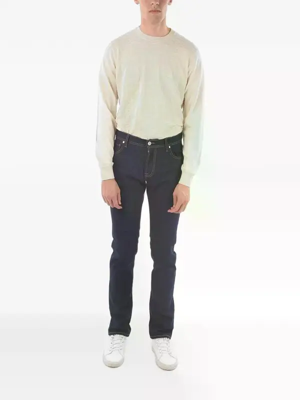 Corneliani Logo-patch Jeans