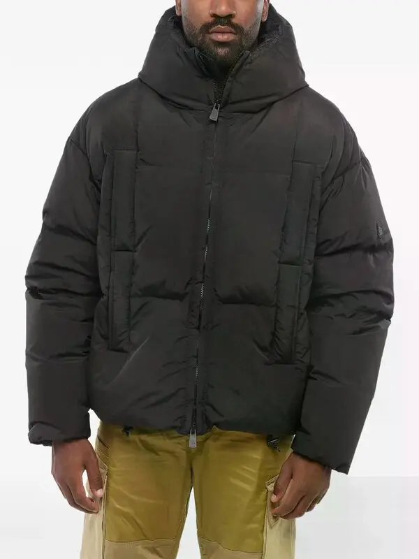Bacon Logo-patch Hooded Jacket