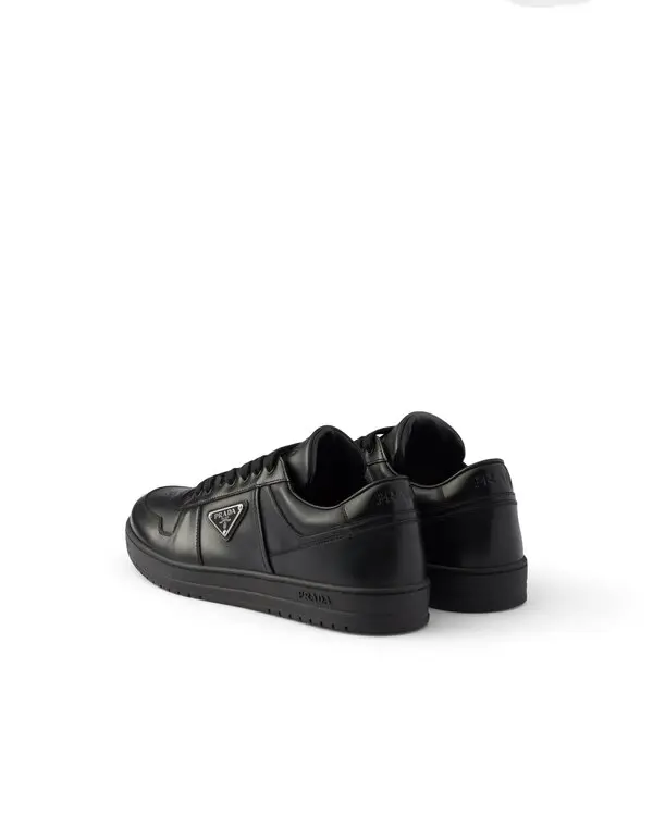 Prada Downtown Leather Sneakers