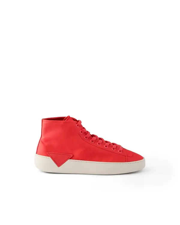 Prada High-top Re-nylon Sneakers